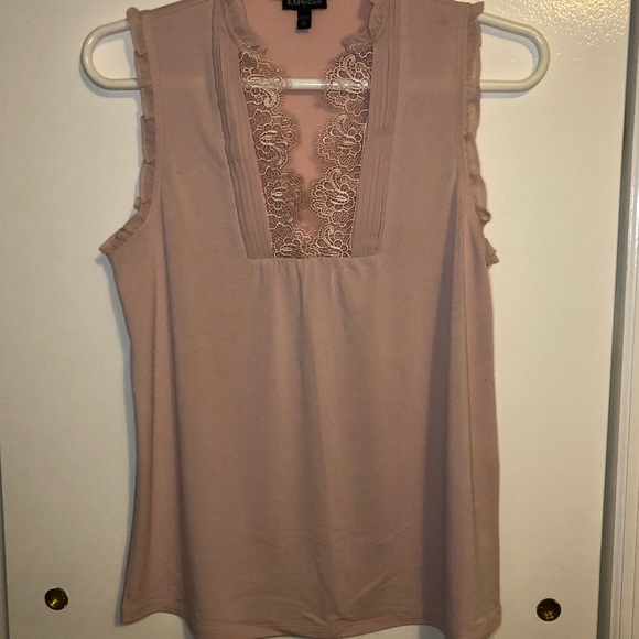 Express | Tops | Blush Pink Sleeveless Express Top | Poshmark